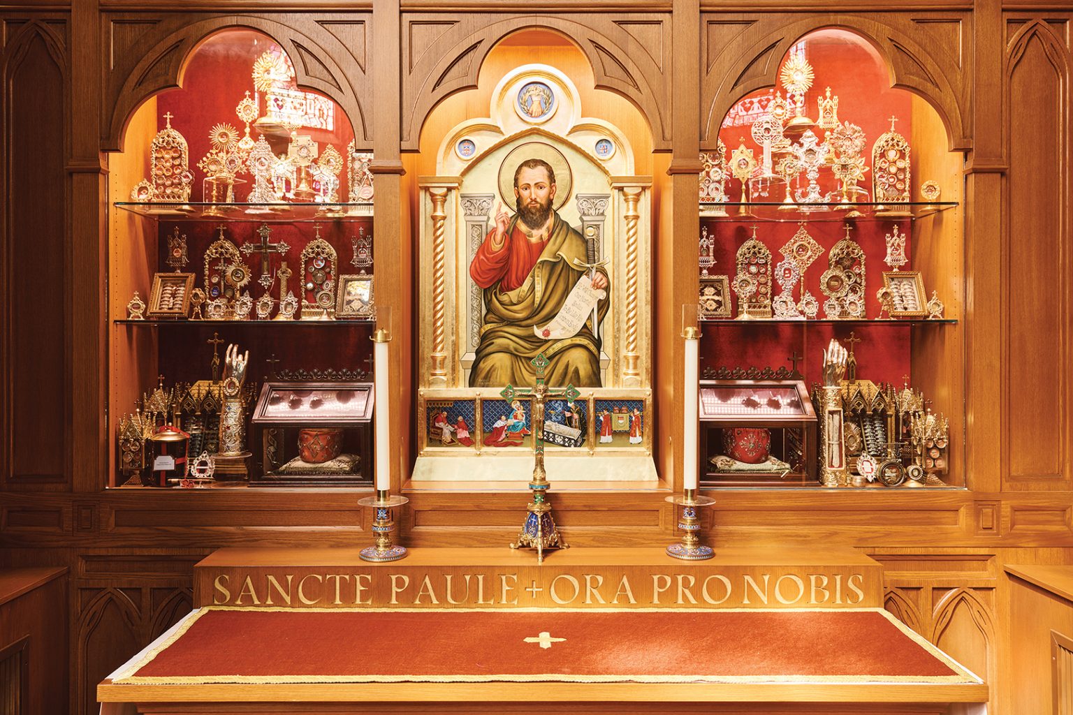 Holy History Is on Display at the St. Paul Relics Shrine - Cincinnati ...